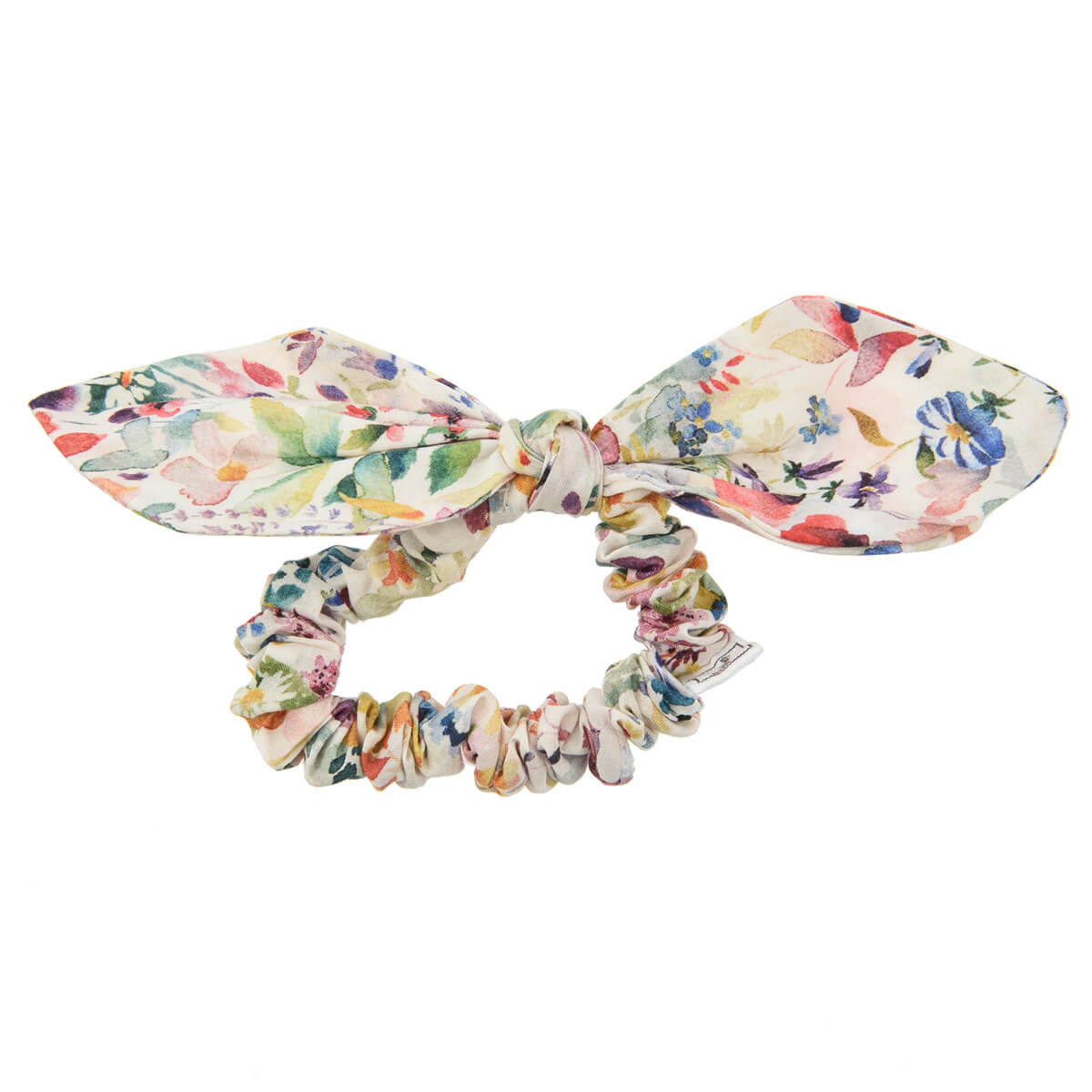 Liberty Hair Bow Scrunchie in Felda Multi by Bon Dep – Junior Edition