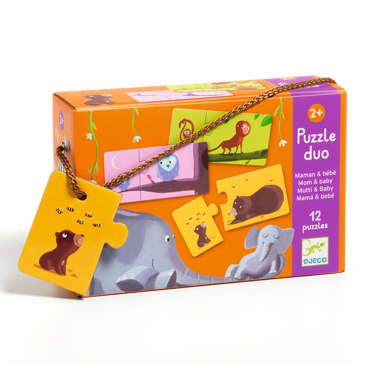 Mom And Baby Puzzle Duo by Djeco – Junior Edition