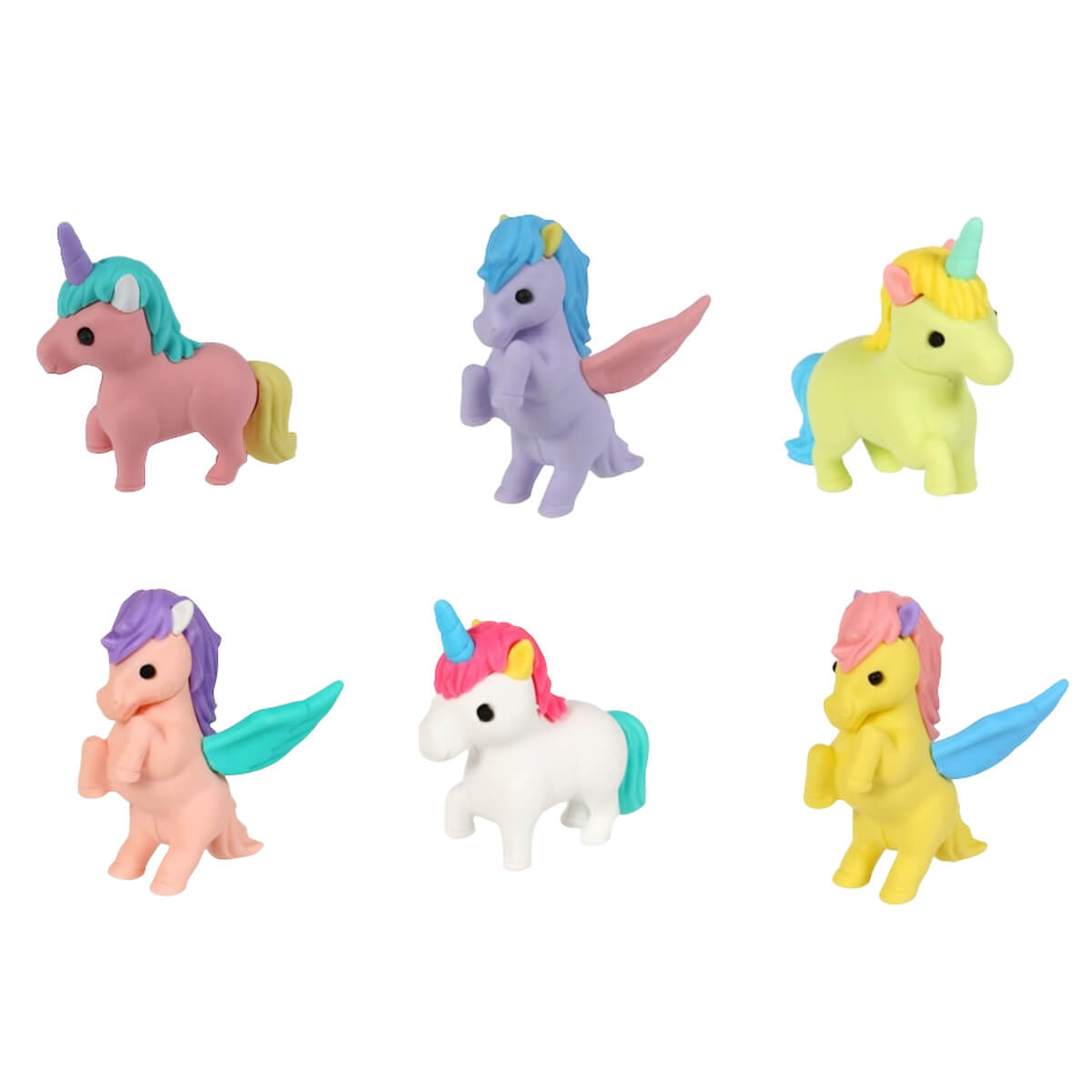 Unicorn And Pegasus Puzzle Eraser by Iwako Japan – Junior Edition