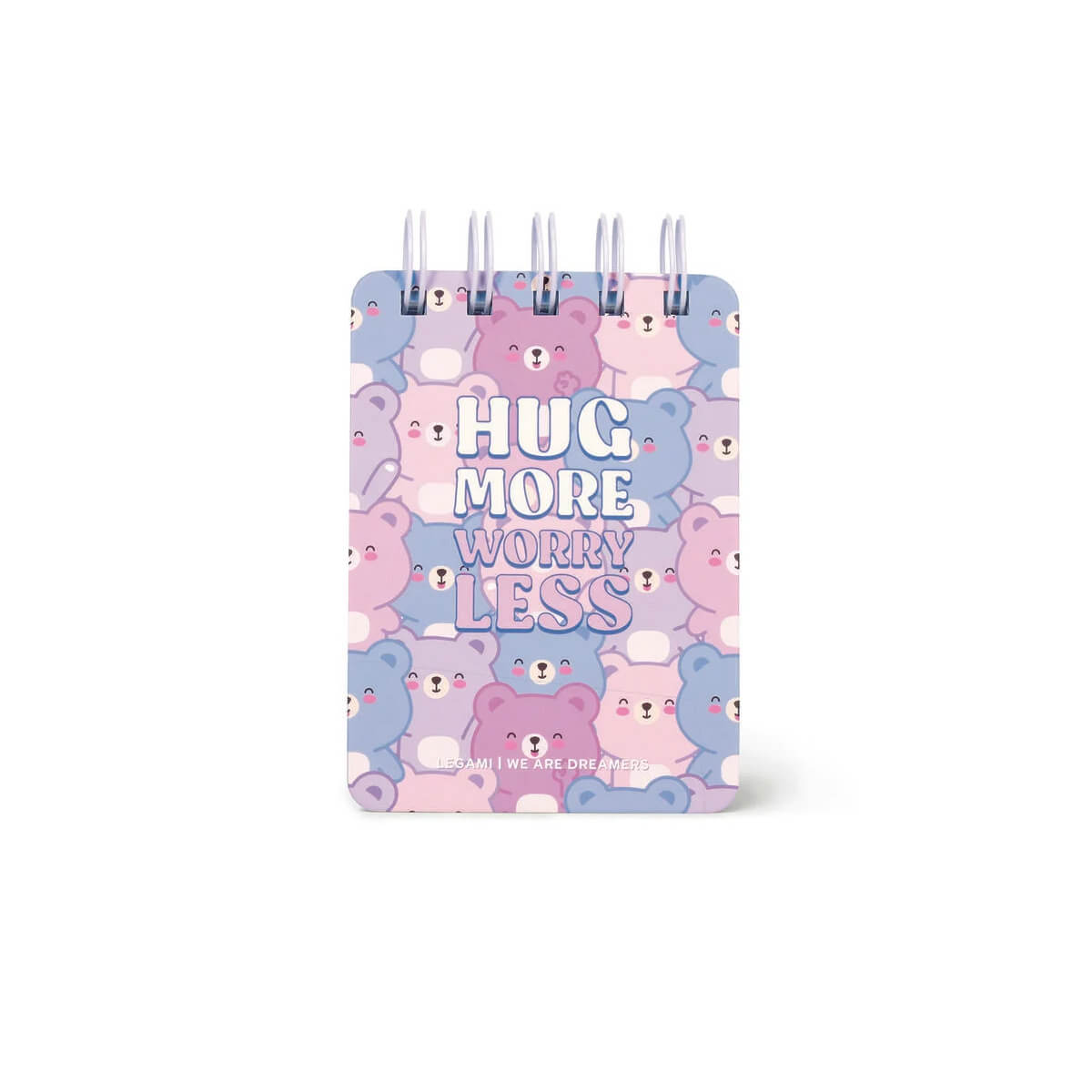 Mini Teddy Bear Lined Notebook by Legami – Junior Edition