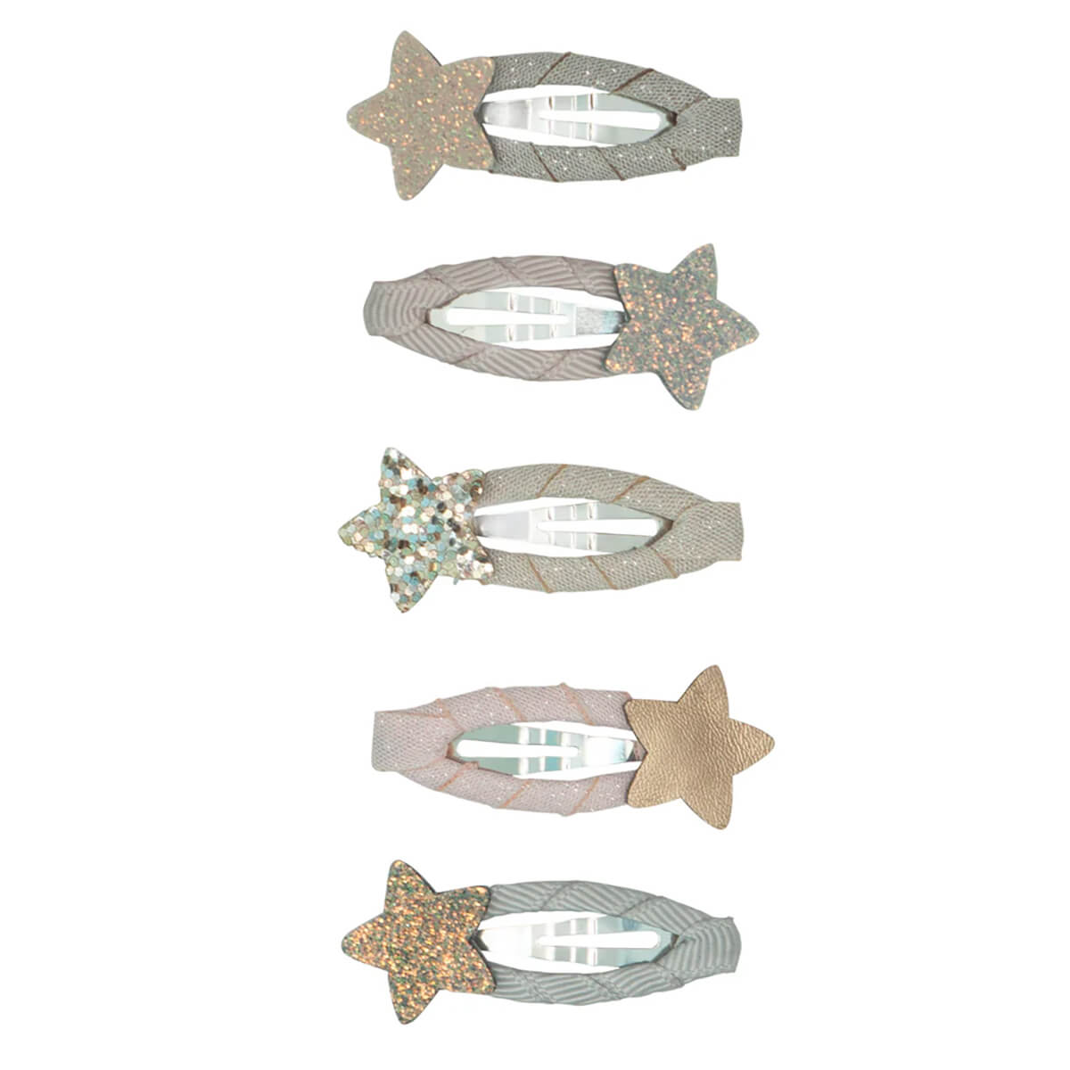 Stellina Mini Clic Clac Hair Clips in Bronze by Mimi & Lula – Junior Edition