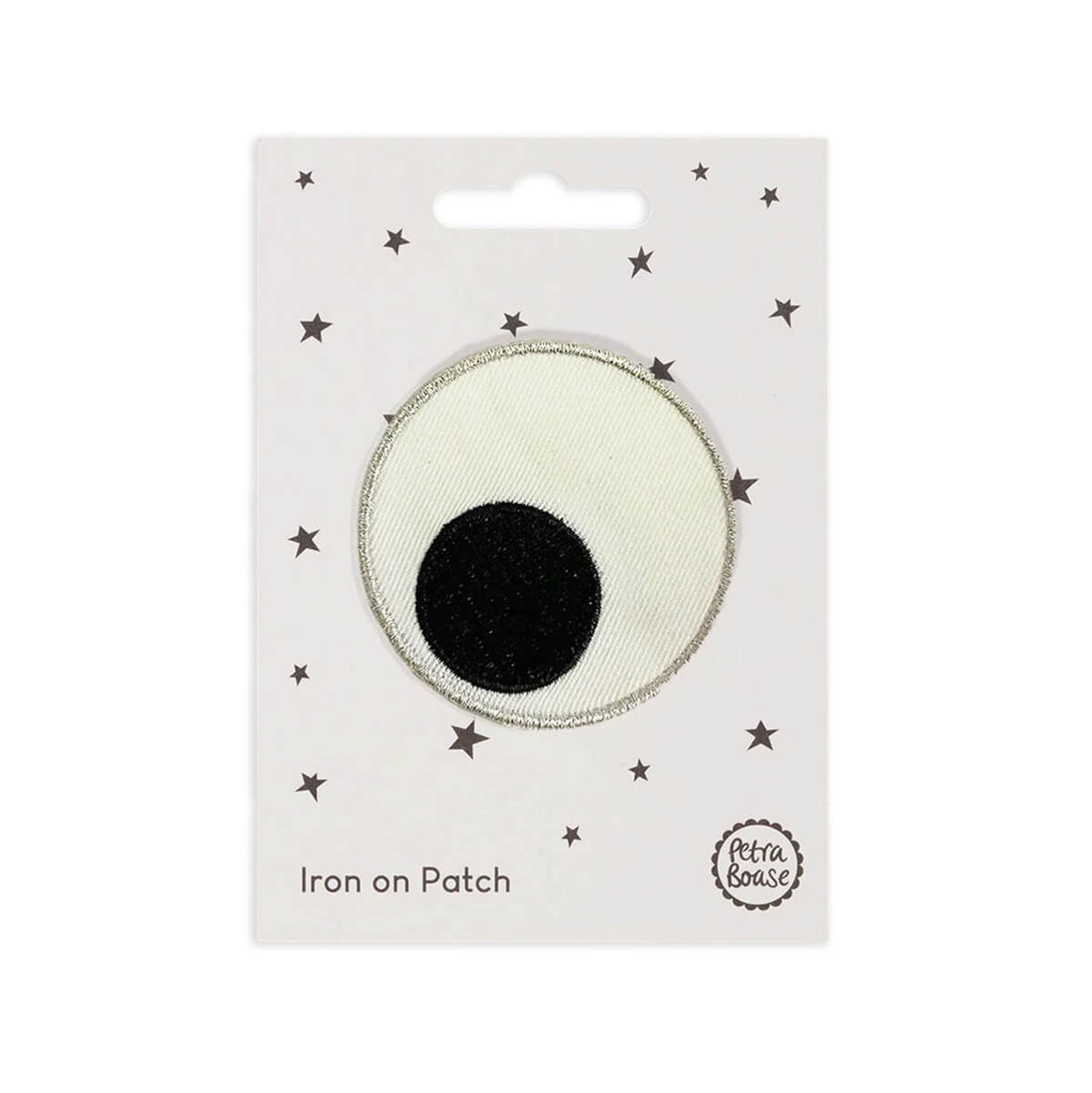 Giant Eyeball Iron On Patch by Petra Boase – Junior Edition