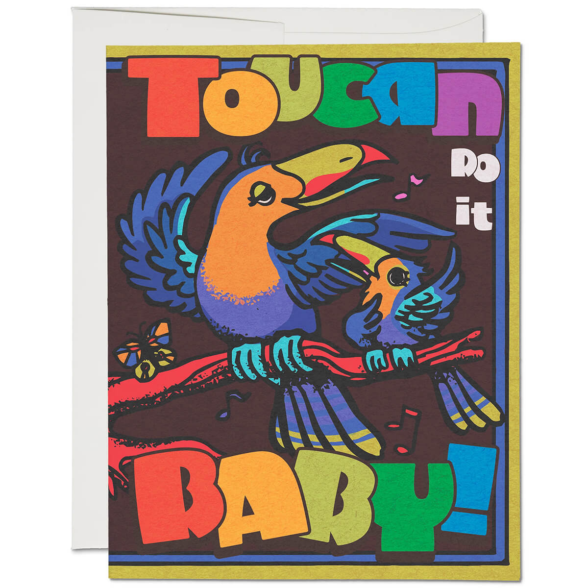 Toucan Do It Greetings Card by Red Cap Cards – Junior Edition