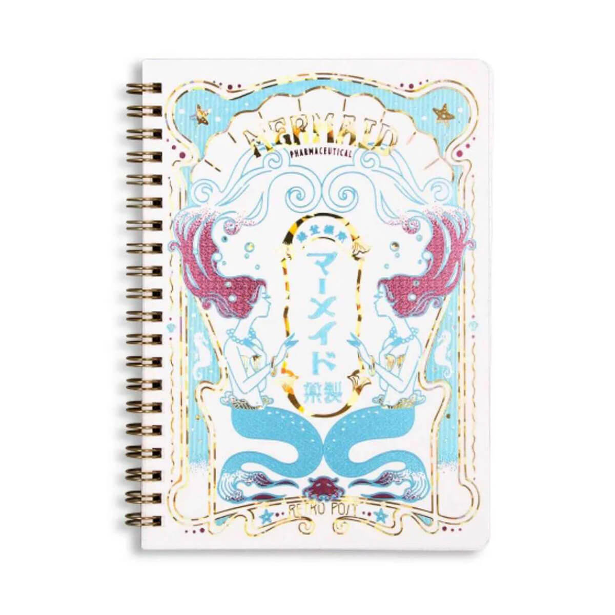 Ob1toy X Rokkaku B6 Mermaid Ring Notebook by Rokkaku – Junior Edition