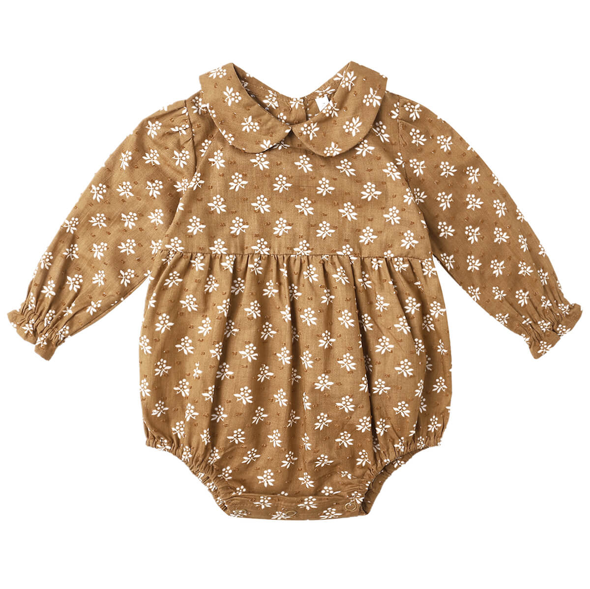 Cora Romper in Golden Fleur by Rylee & Cru – Junior Edition