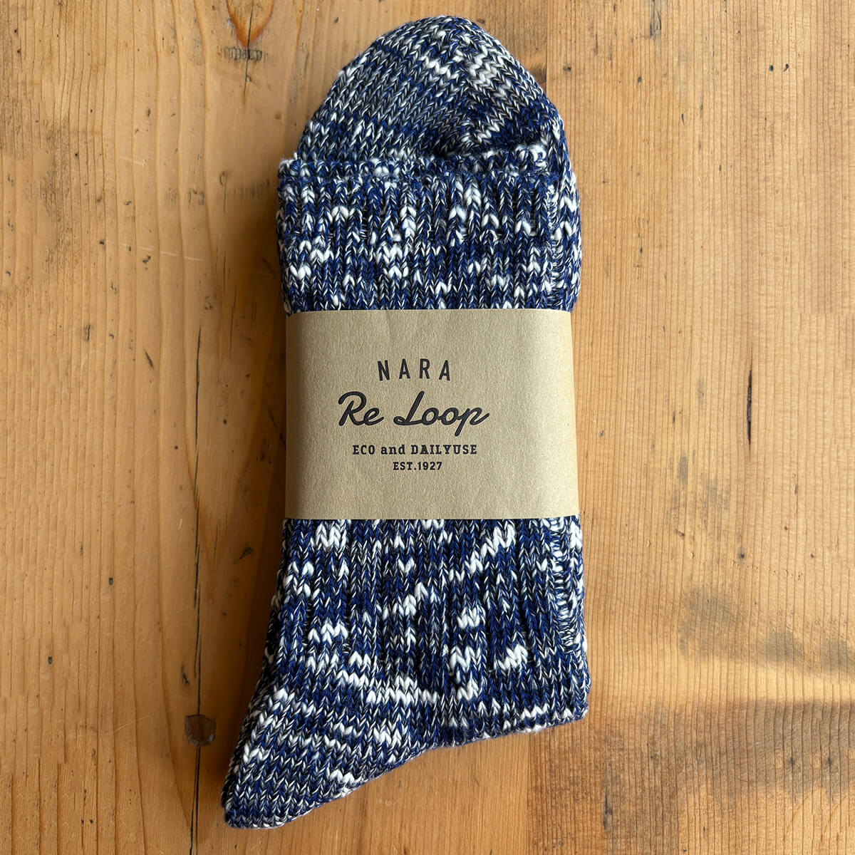 Nara Re Loop Men's Socks in Grape by Souki Japan – Junior Edition