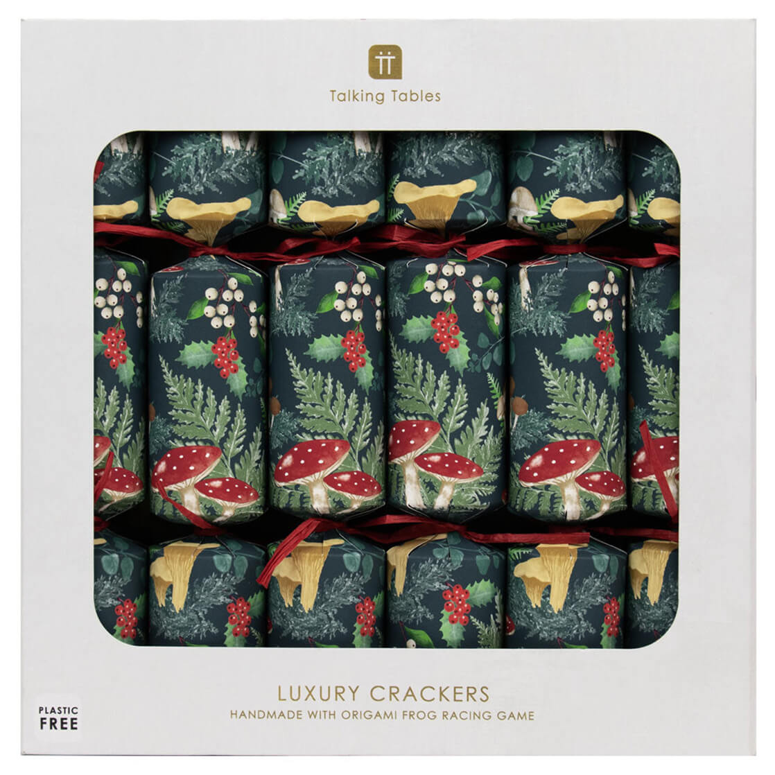 Midnight Forest Luxury Christmas Crackers by Talking Tables – Junior Edition