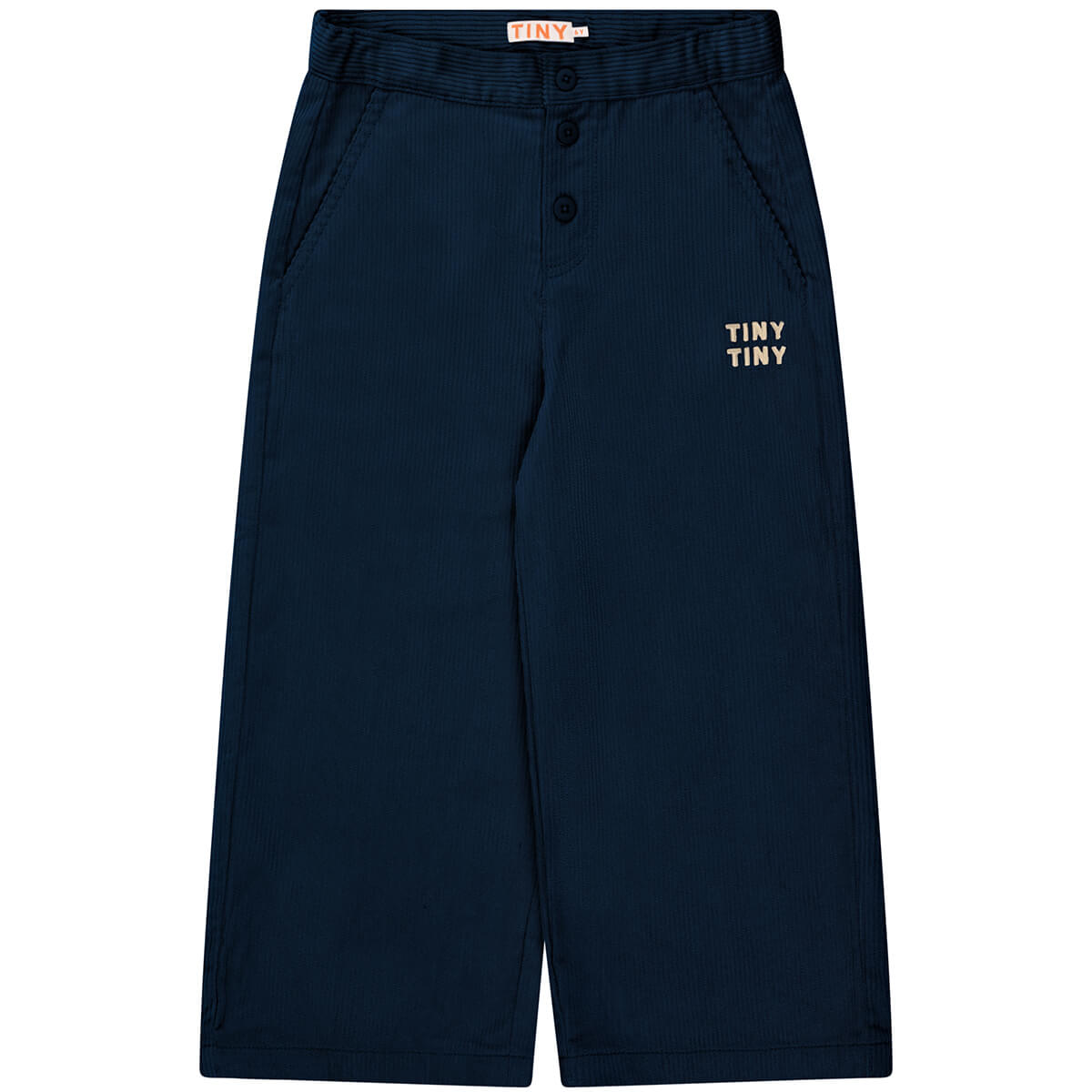 Corduroy Buttoned Pant in Navy by Tinycottons – Junior Edition