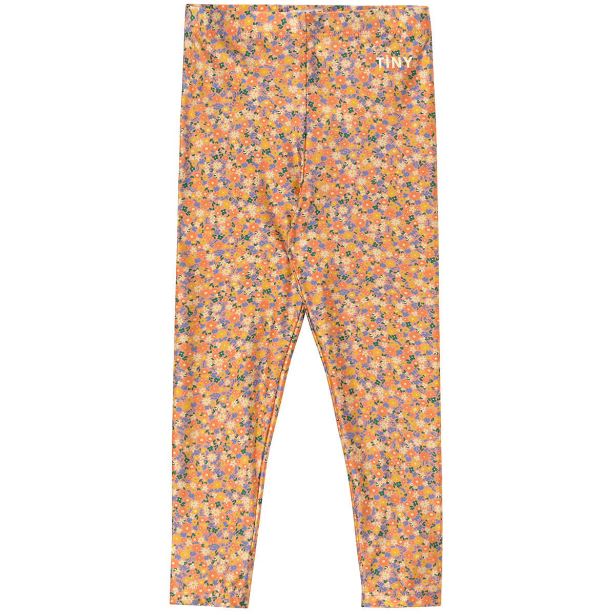 Garden UV Leggings in Papaya by Tinycottons – Junior Edition