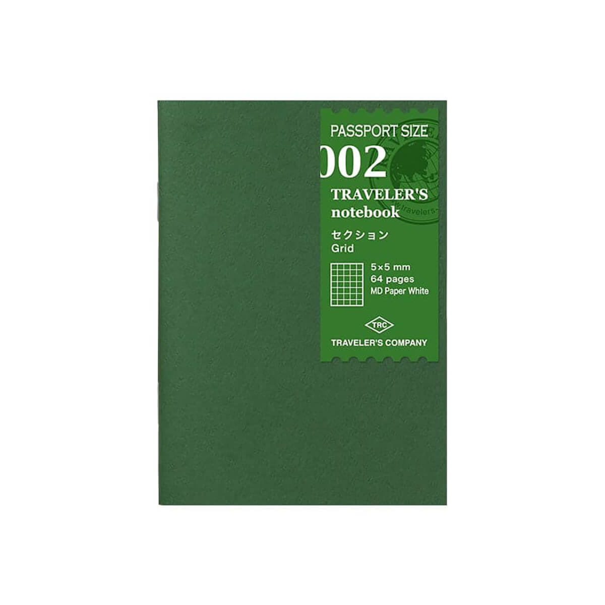 Traveler's Notebook Passport Size Grid Refill 002 by Traveler's Compan ...