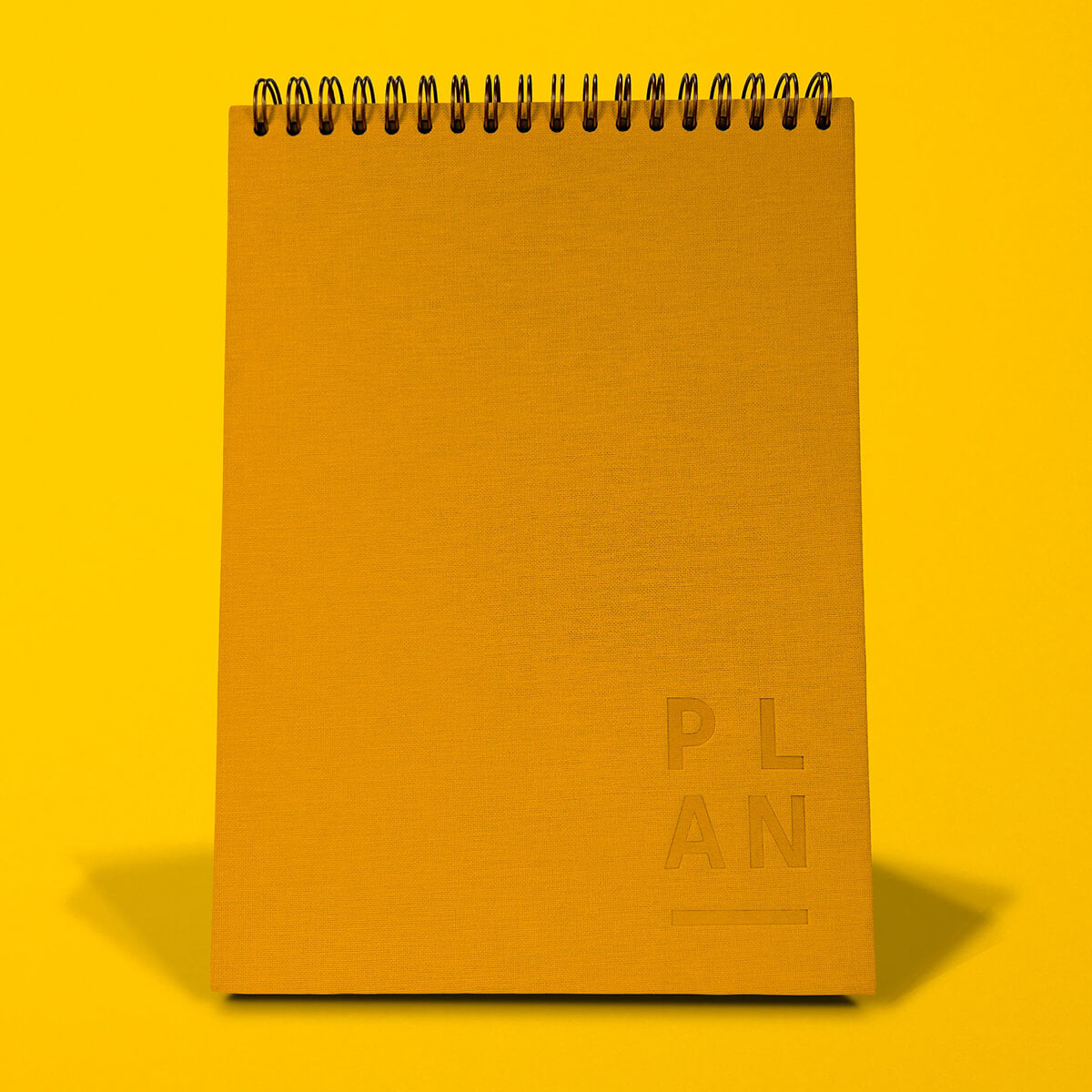 Blank Canvas Weekly Desktop Planner in Yellow by 1973 – Junior Edition