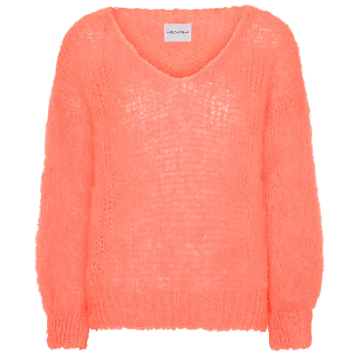 Milana Mohair Knit in Salmon by Americandreams – Junior Edition