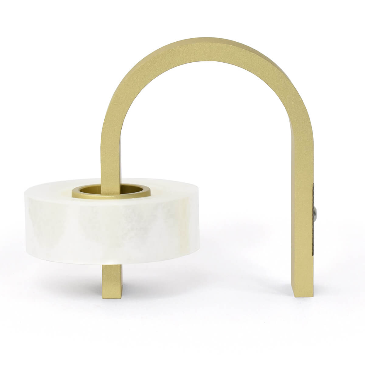 Hoop Tape Dispenser in Gold Lustre by Andhand – Junior Edition