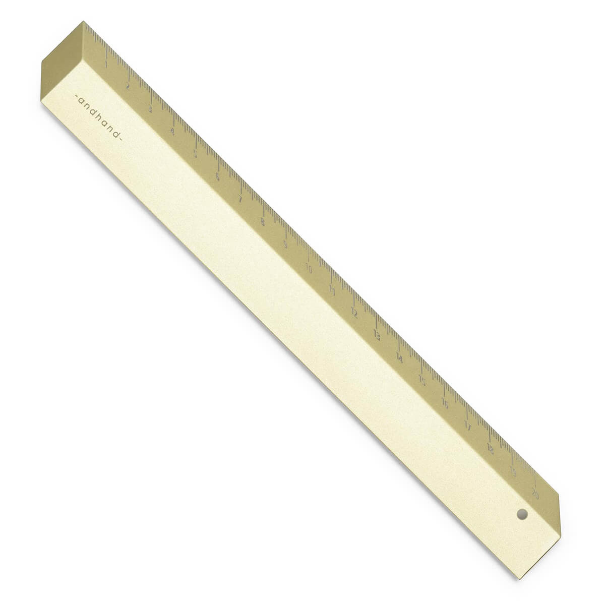 Illusion Ruler in Gold Lustre by Andhand – Junior Edition