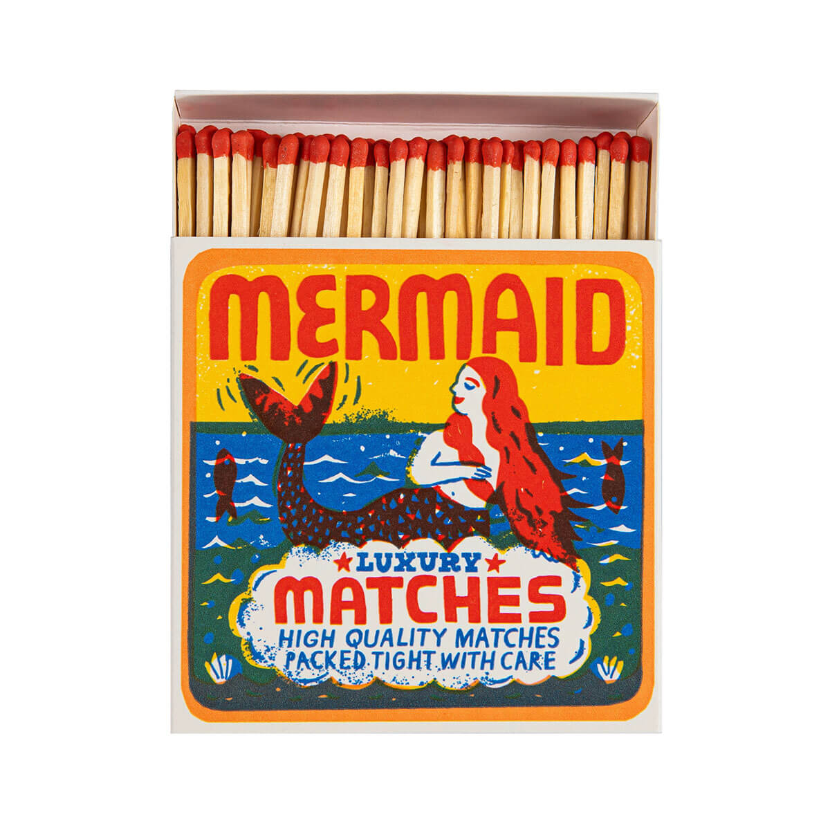 Mermaid Boxed Matches by Archivist Gallery – Junior Edition