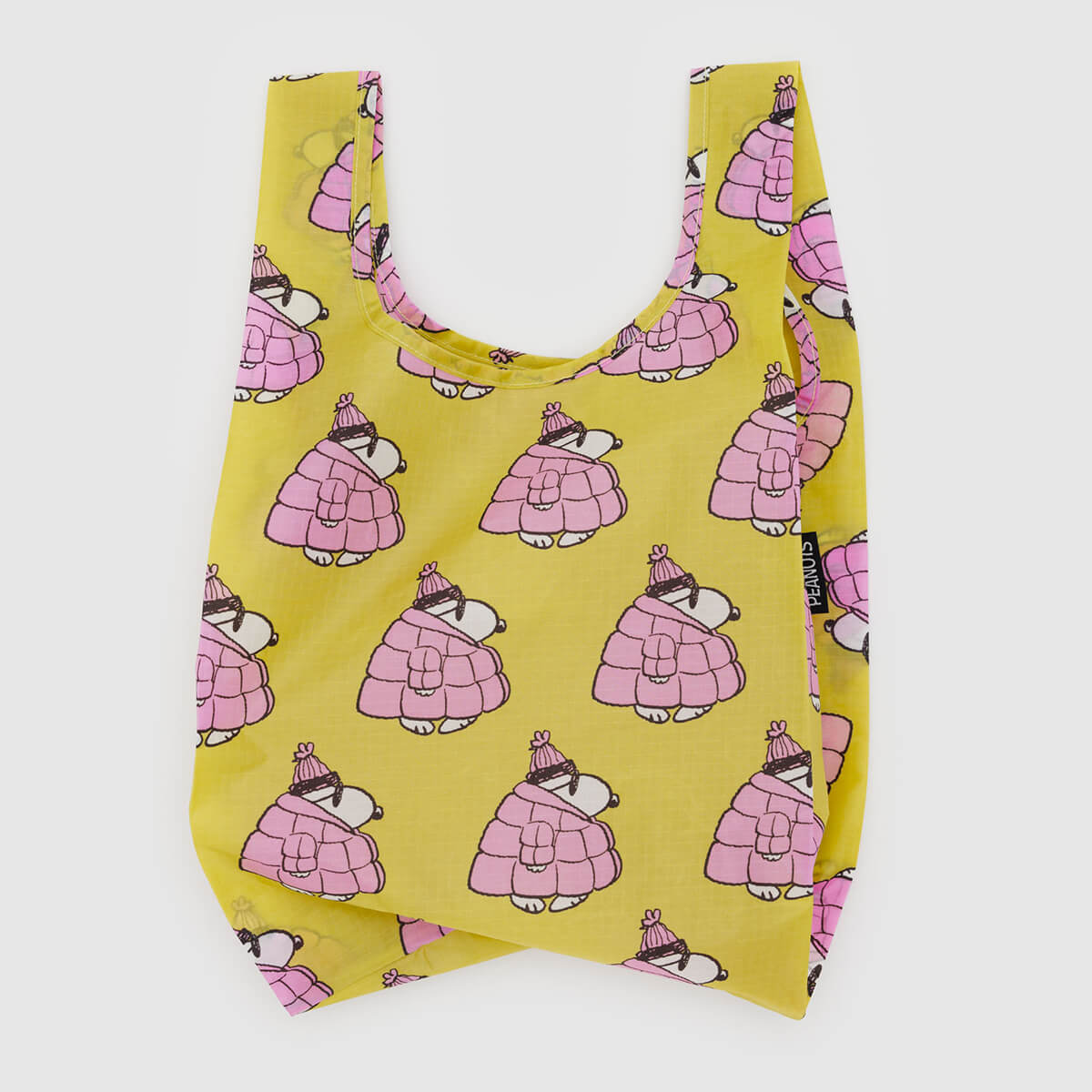 Baby Bag in Puffer Snoopy Pink by Baggu – Junior Edition