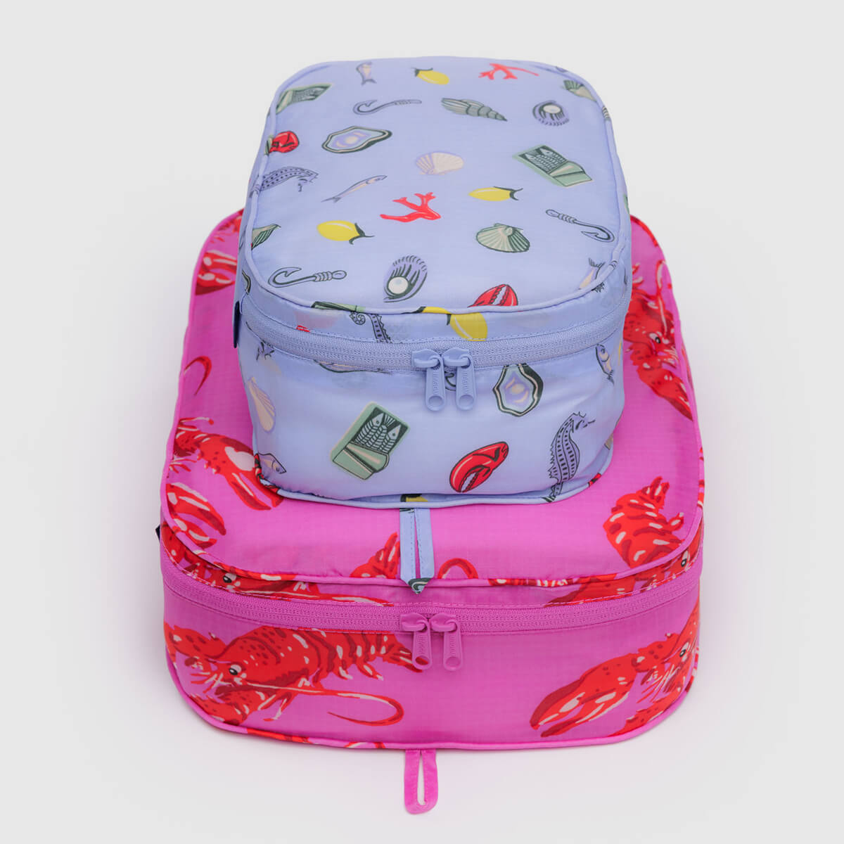 Packing Cube Set in Sea Creatures by Baggu – Junior Edition