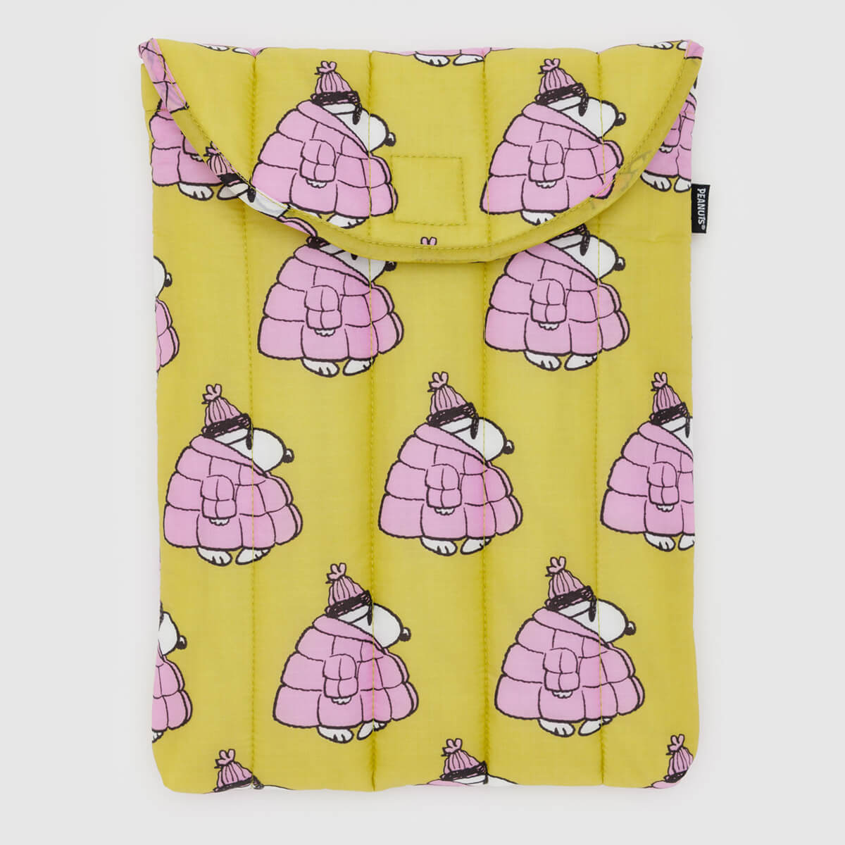 Puffy Laptop Sleeve 13" / 14" in Puffer Snoopy Pink by Baggu – Junior ...