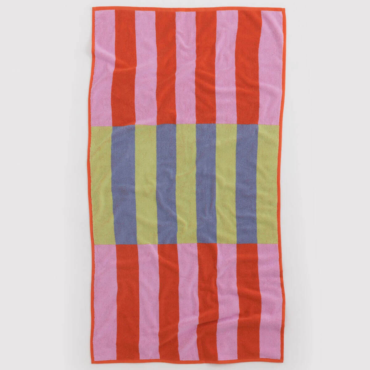 Bath Towel in Pool Stripe by Baggu – Junior Edition