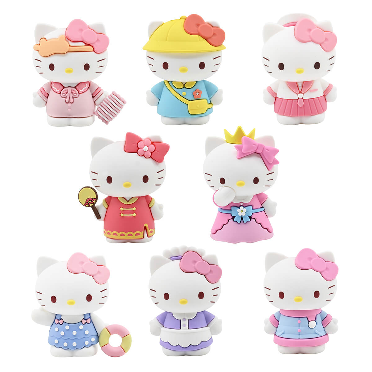 Hello Kitty Dress Up Diary Series (5cm Mini Figure Blind Box) by Yume ...