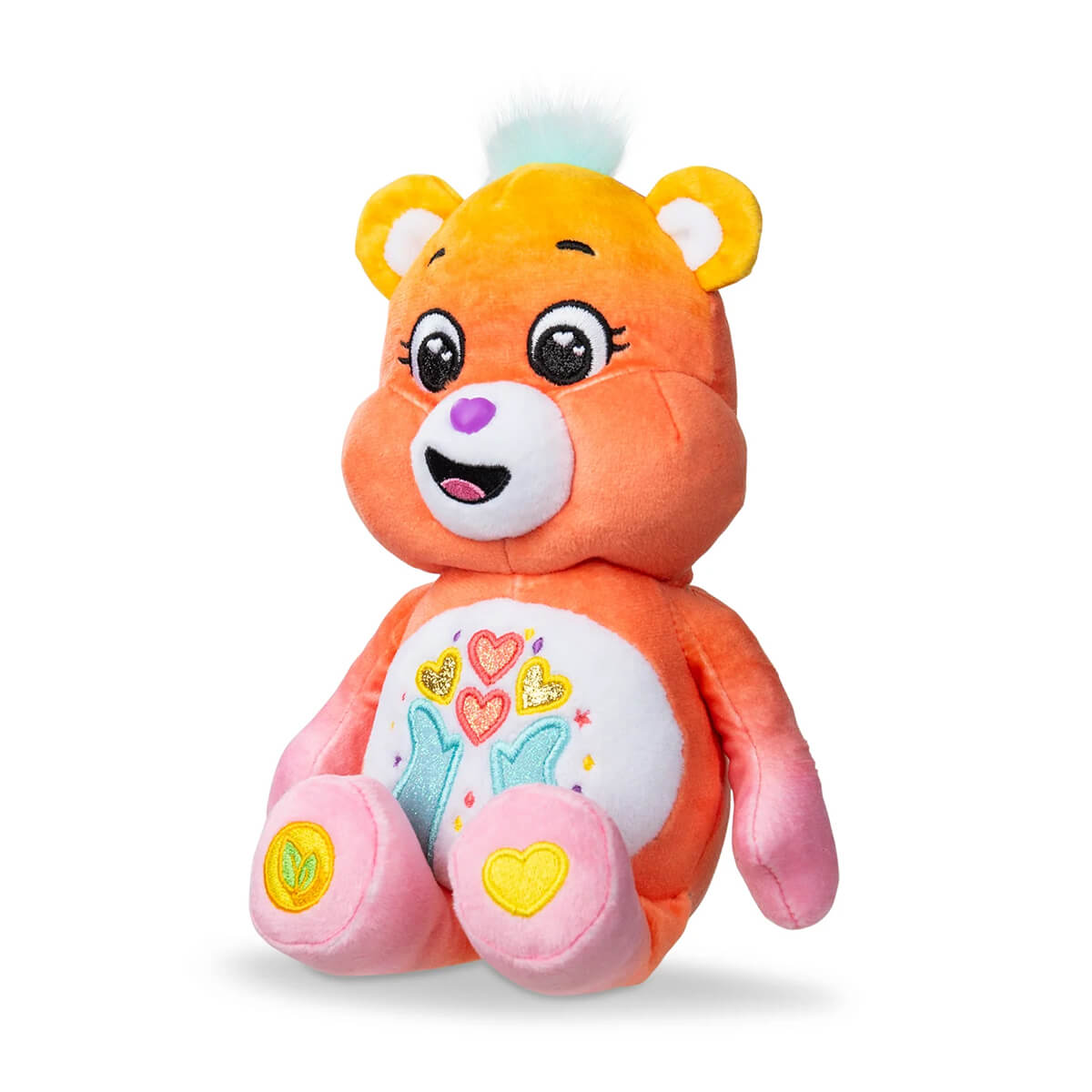 Care Bears Sparkle Thankful Heart Bear Small (9") by Hasbro – Junior ...