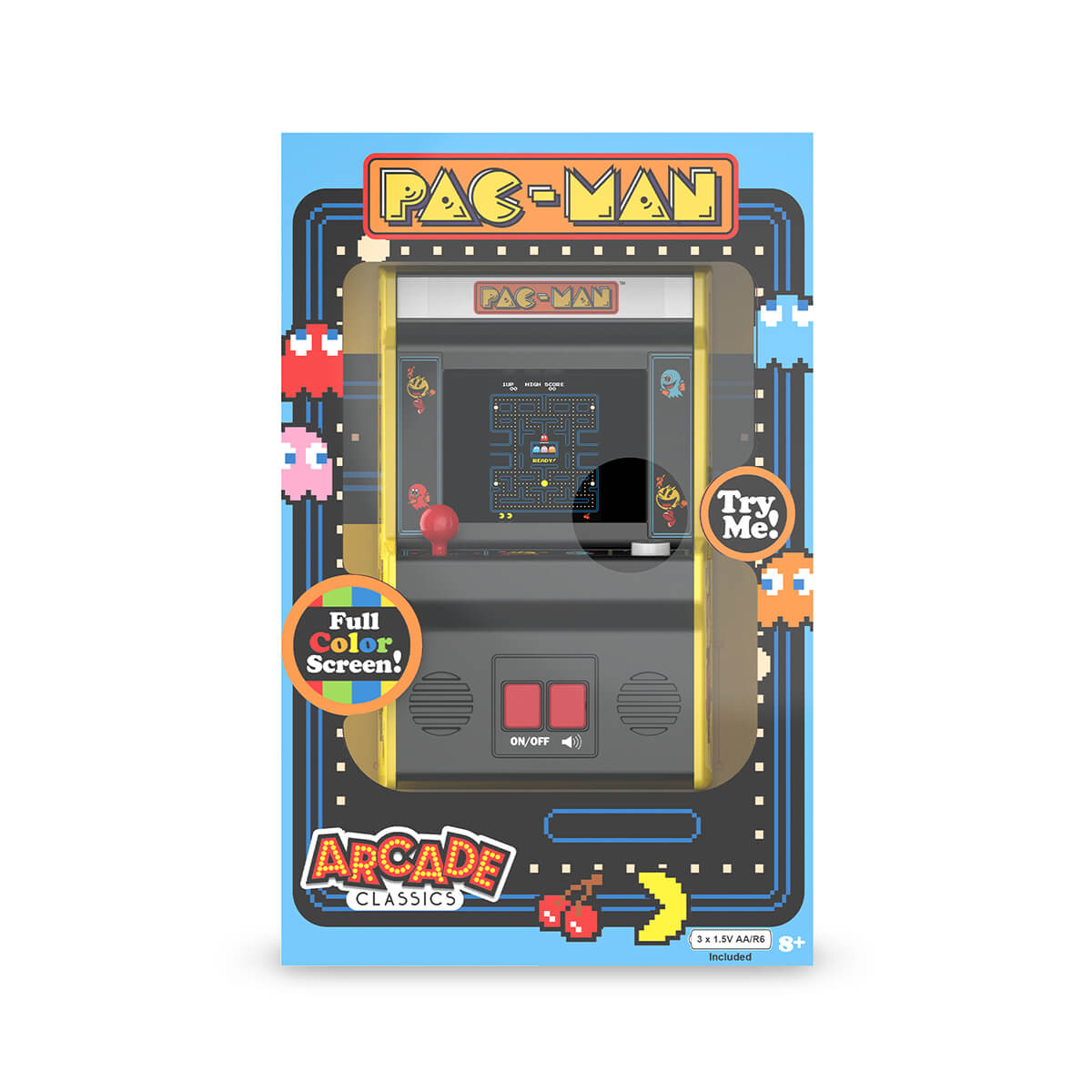 Pacman Mini Arcade Game by Hasbro – Junior Edition