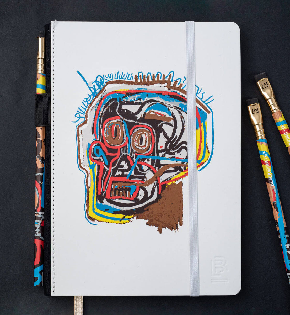 Vol. 57 Jean-Michel Basquiat Limited Edition A5 Slate Notebook and Pen ...