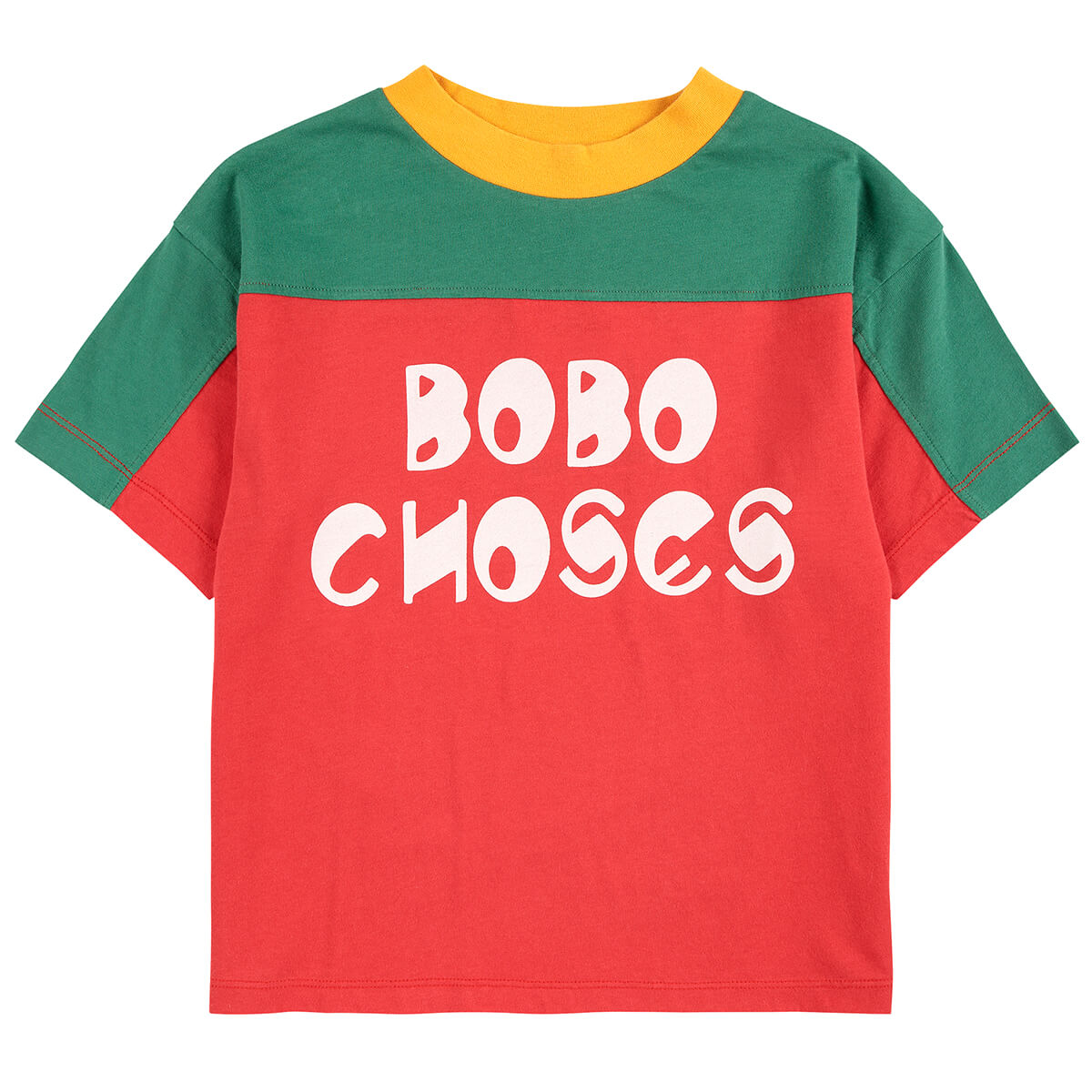 Bobo Choses Colour Block T-Shirt by Bobo Choses – Junior Edition