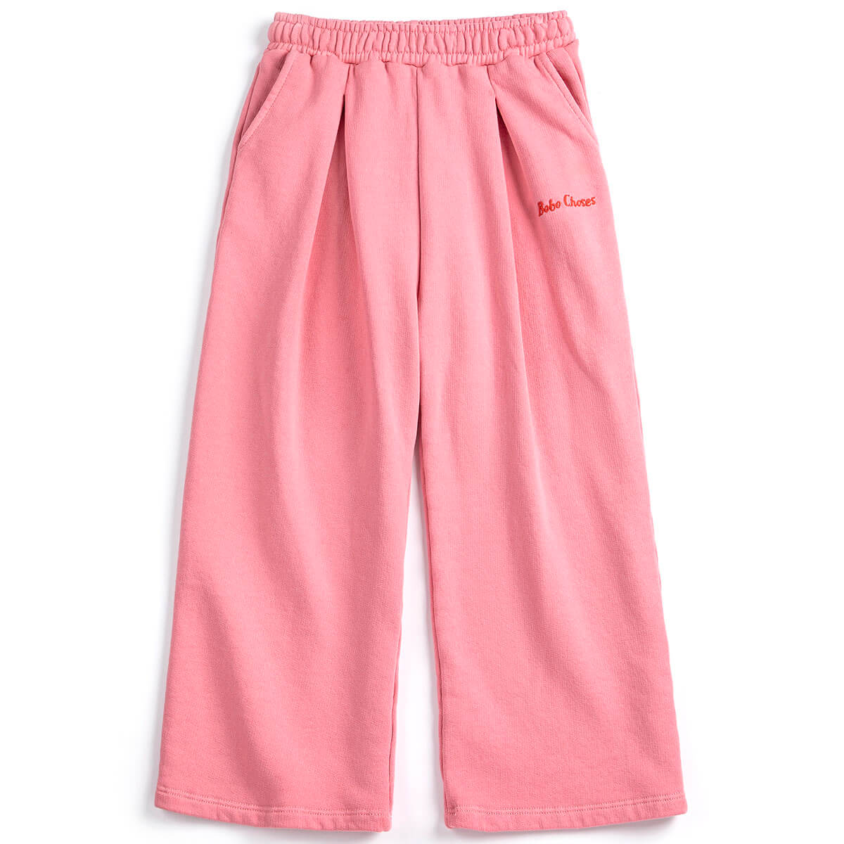 Bobo Choses Straight Jogging Pants in Pink by Bobo Choses – Junior Edition