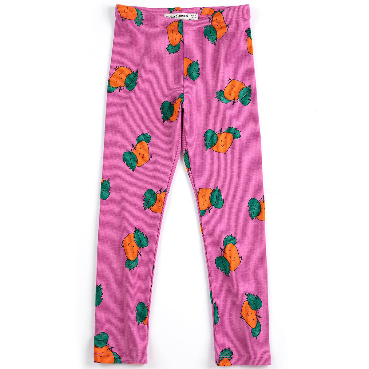 Tangerine All Over Leggings by Bobo Choses – Junior Edition