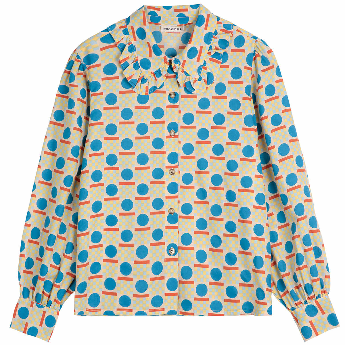 Geometric Pattern Shirt by Bobo Choses Womenswear - Last One In Stock ...
