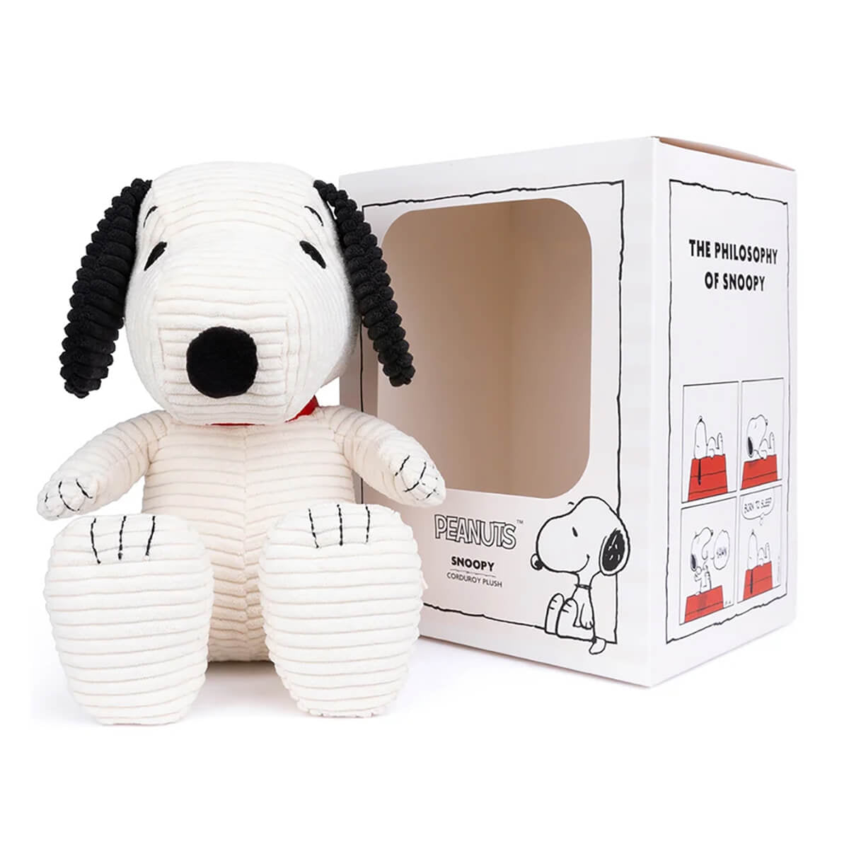Corduroy Snoopy in a Gift Box (27cm) by Bon Ton Toys – Junior Edition