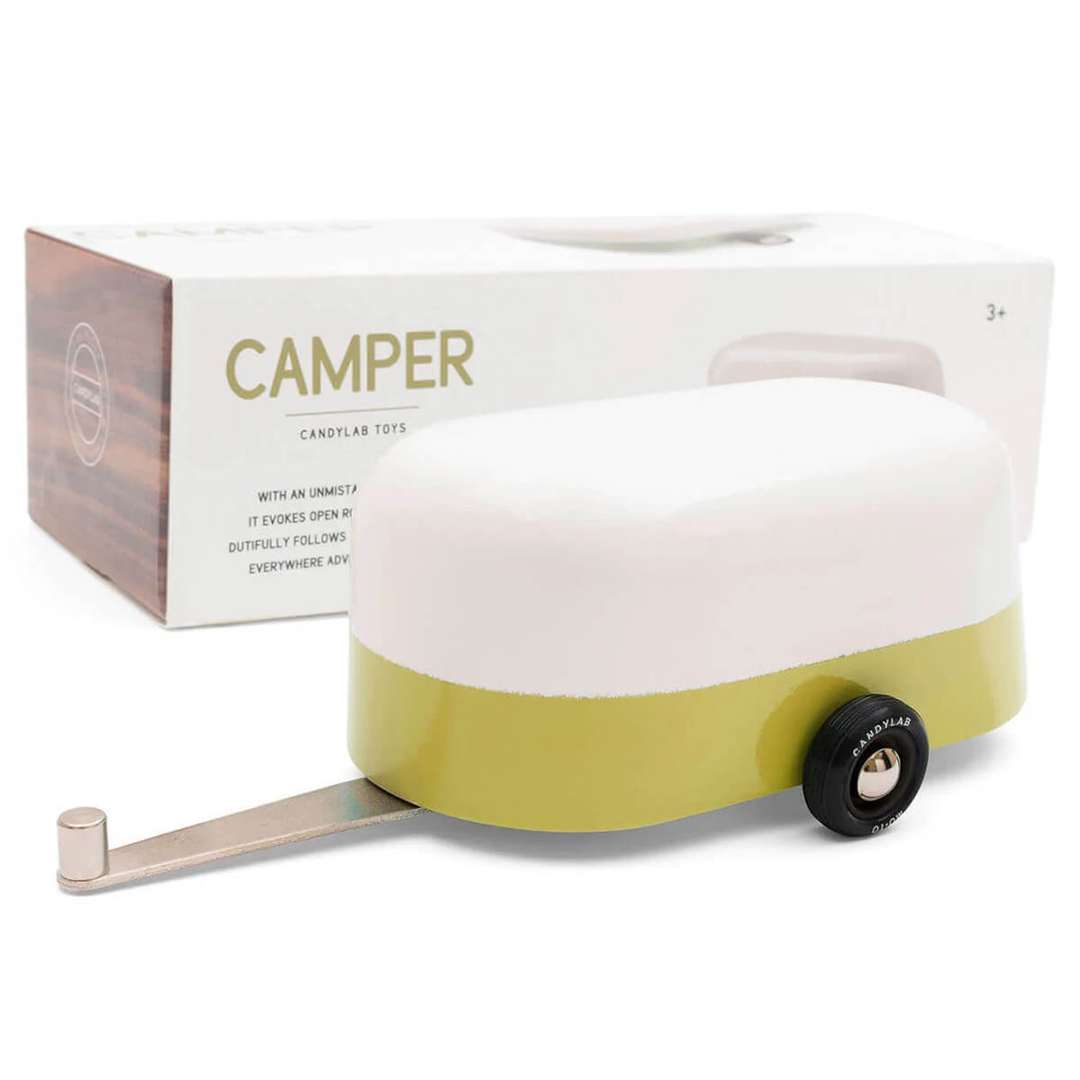 Camper Caravan in Yellow By Candylab Toys – Junior Edition