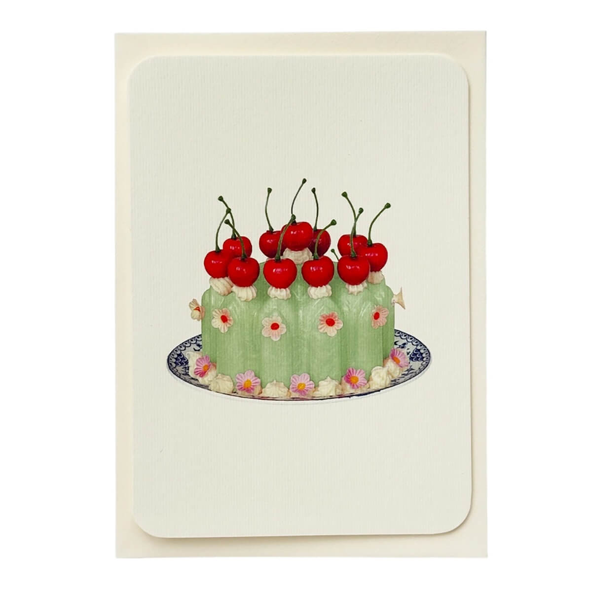Chartreuse Cream Blancmange Greetings Card by Canonbury Press – Junior ...