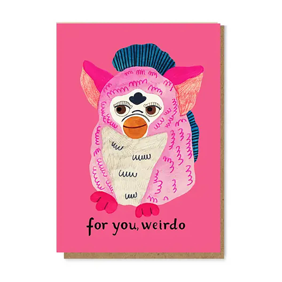 Furby Greetings Card by Daria Solak Illustrations – Junior Edition