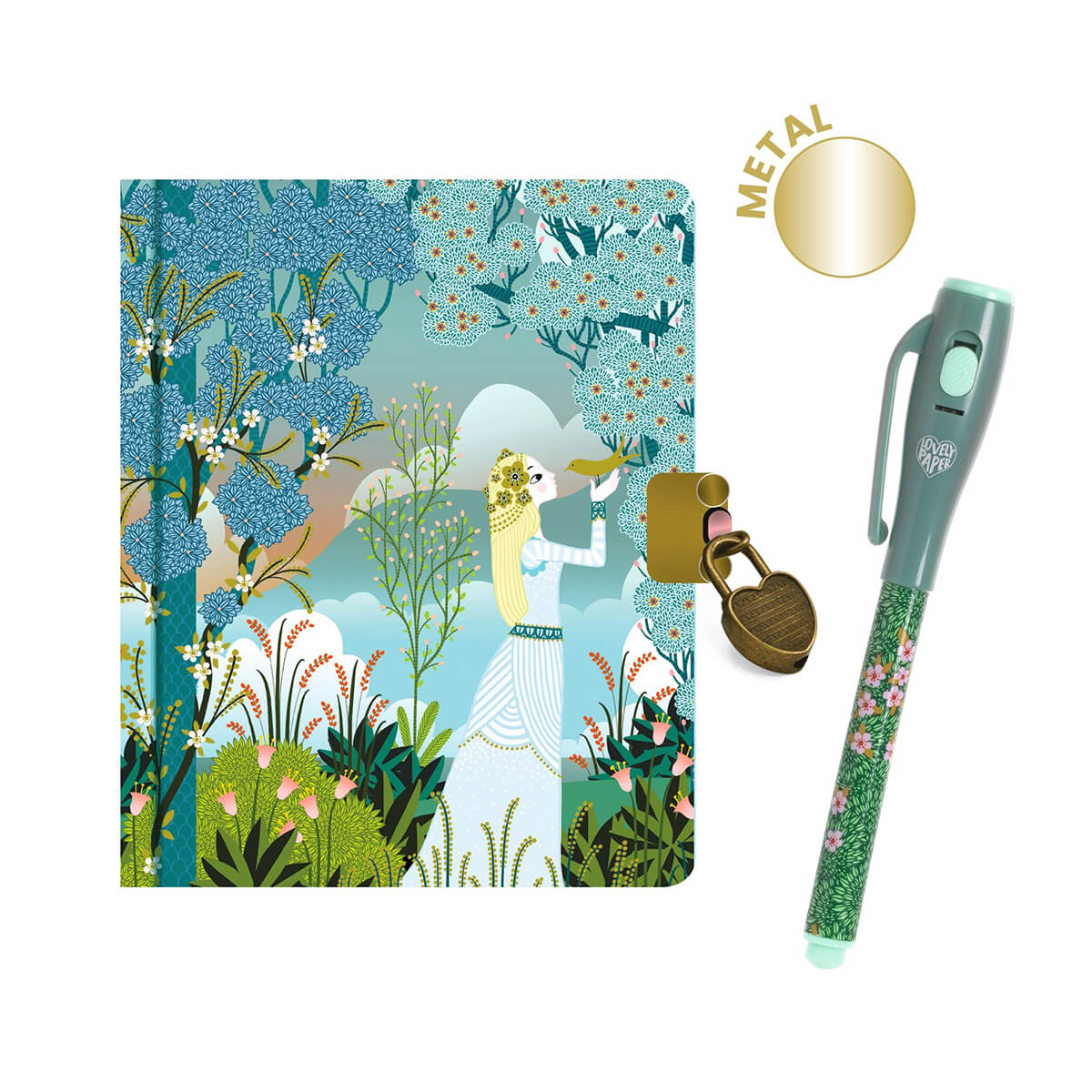 Charlotte Small Secret Notebook by Djeco – Junior Edition