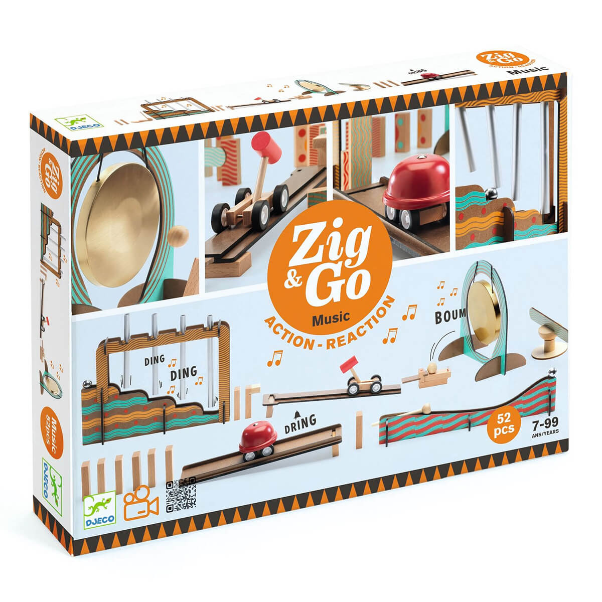 Zig & Go Music 52 Pieces by Djeco – Junior Edition