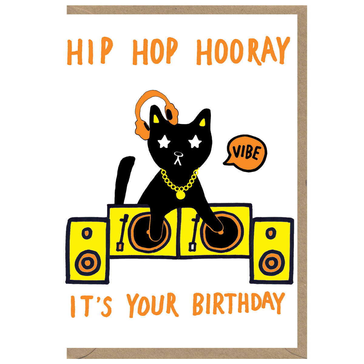 Hip Hop Hooray Birthday Greetings Card by Dominic Early for Earlybird ...