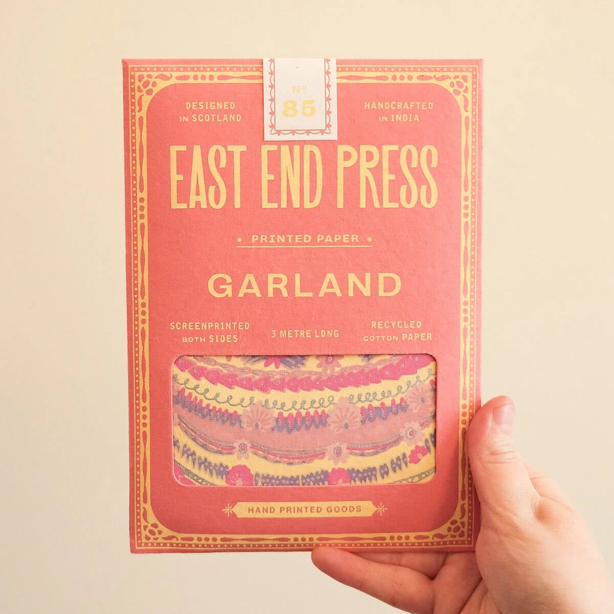 Celebration Cakes Paper Garland by East End Press – Junior Edition
