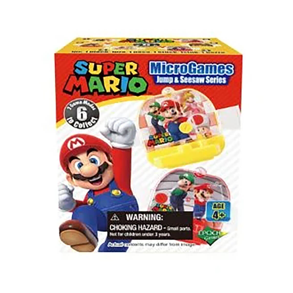 Super Mario Micro Games Jump & Seesaw Series Blind Box by Epoch Games ...
