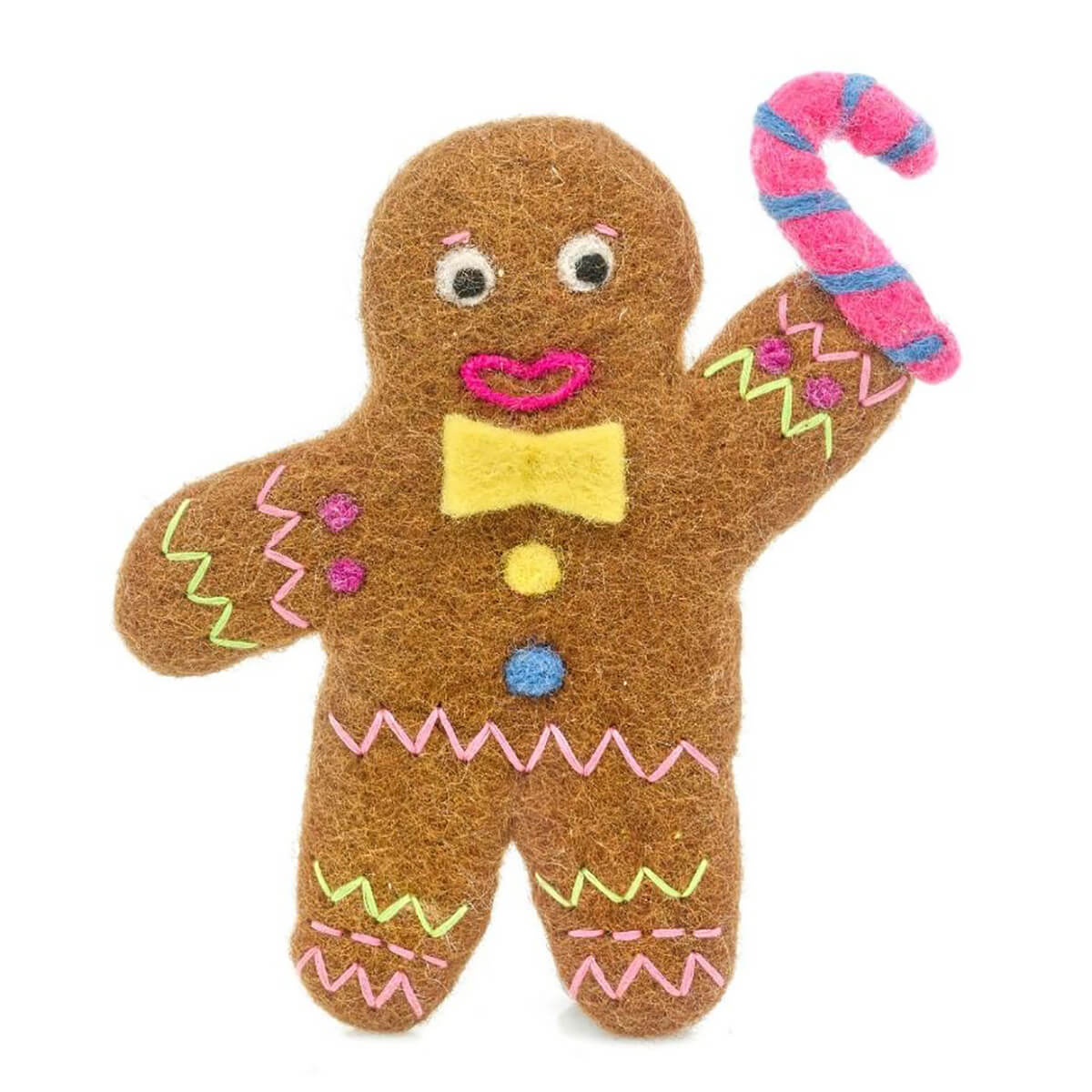 Gingerbread Man Christmas Tree Topper by Felt So Good – Junior Edition