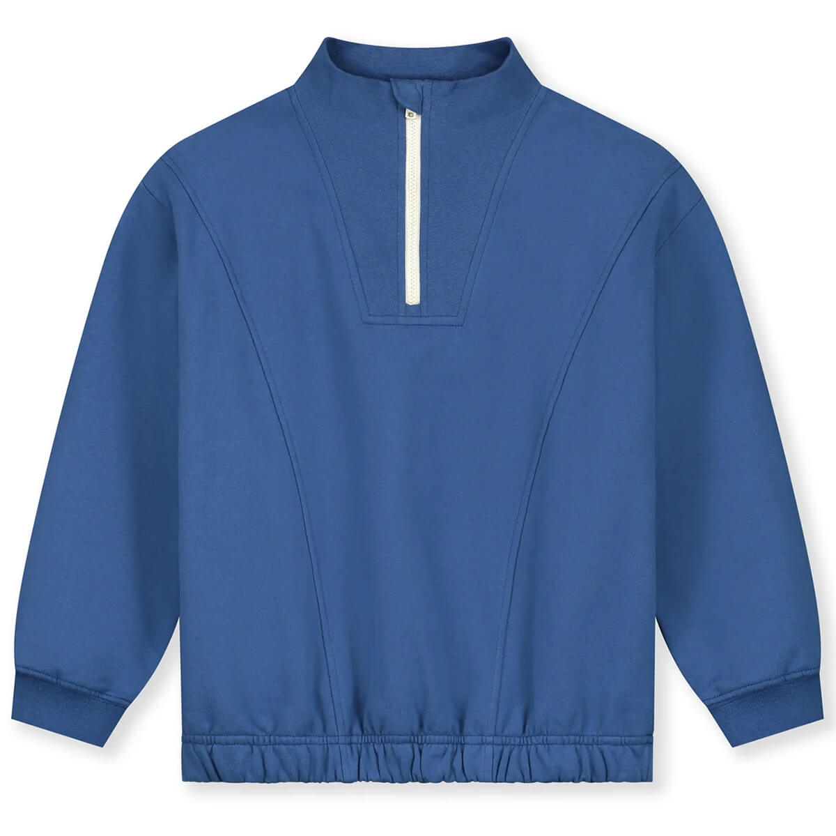 Half Zip Sweatshirt in Blue Moon by Gray Label – Junior Edition