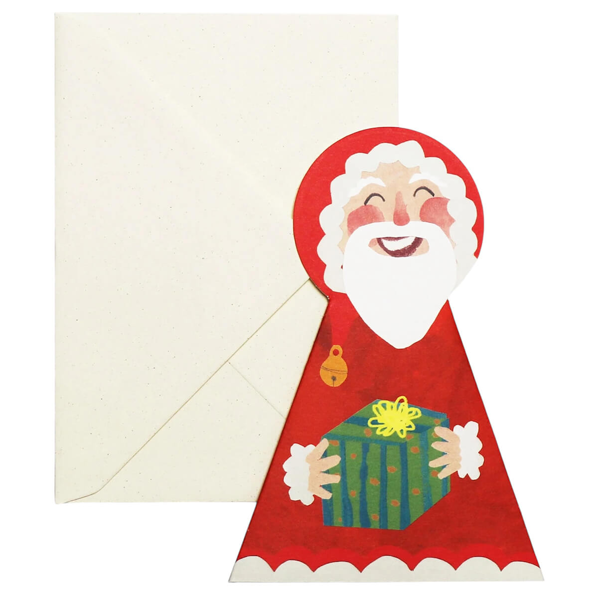 Santa Claus Stand-Up Christmas Greetings Card by Hadley – Junior Edition