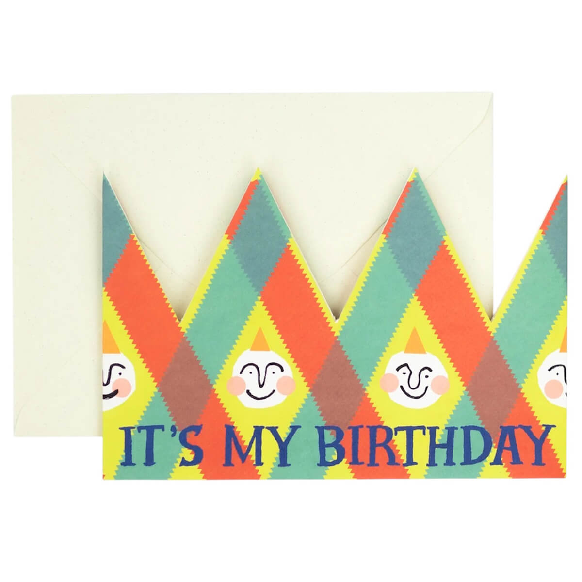 It's My Birthday Party Hat Greetings Card by Hadley – Junior Edition