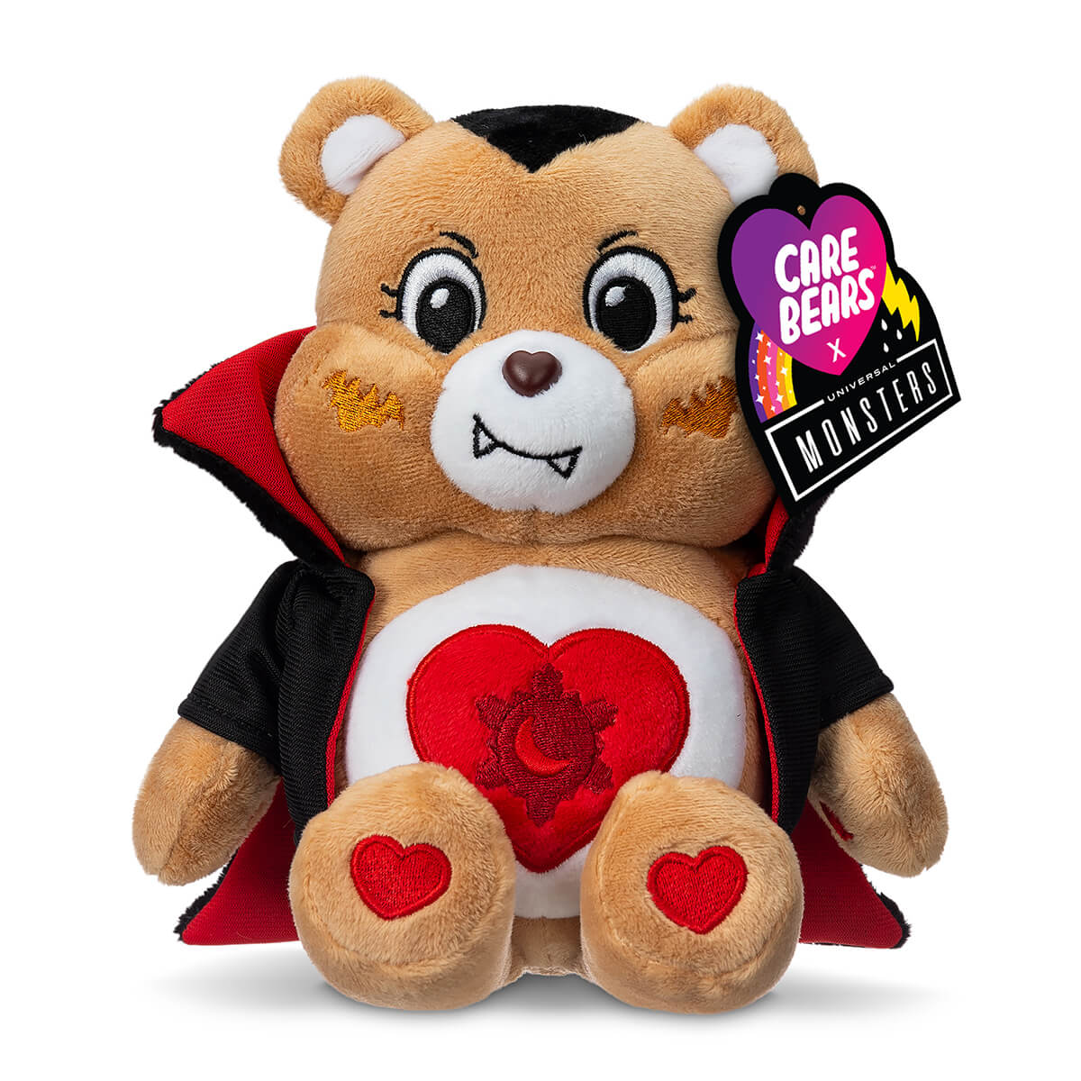 Care Bears Universal Monsters Tenderheart as Dracula Small (9") by Has ...