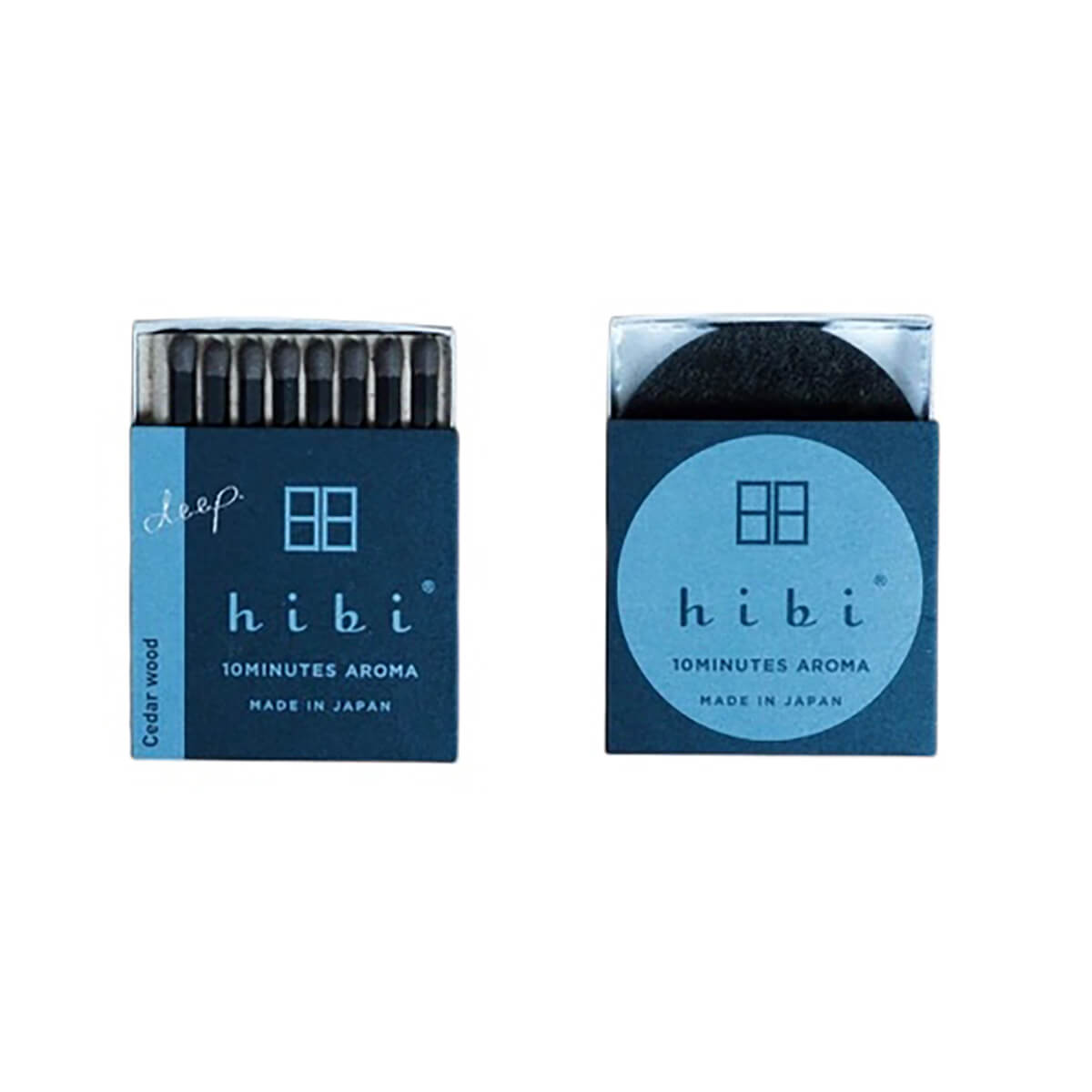 Cedarwood Ten Minutes Deep Aroma Incense Sticks by Hibi – Junior Edition