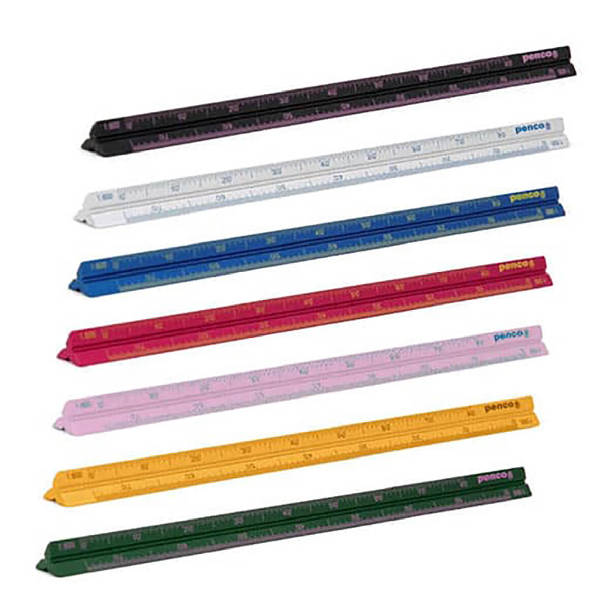 Drafting Scale Ruler (Various Colours) by HIghtide Penco – Junior Edition