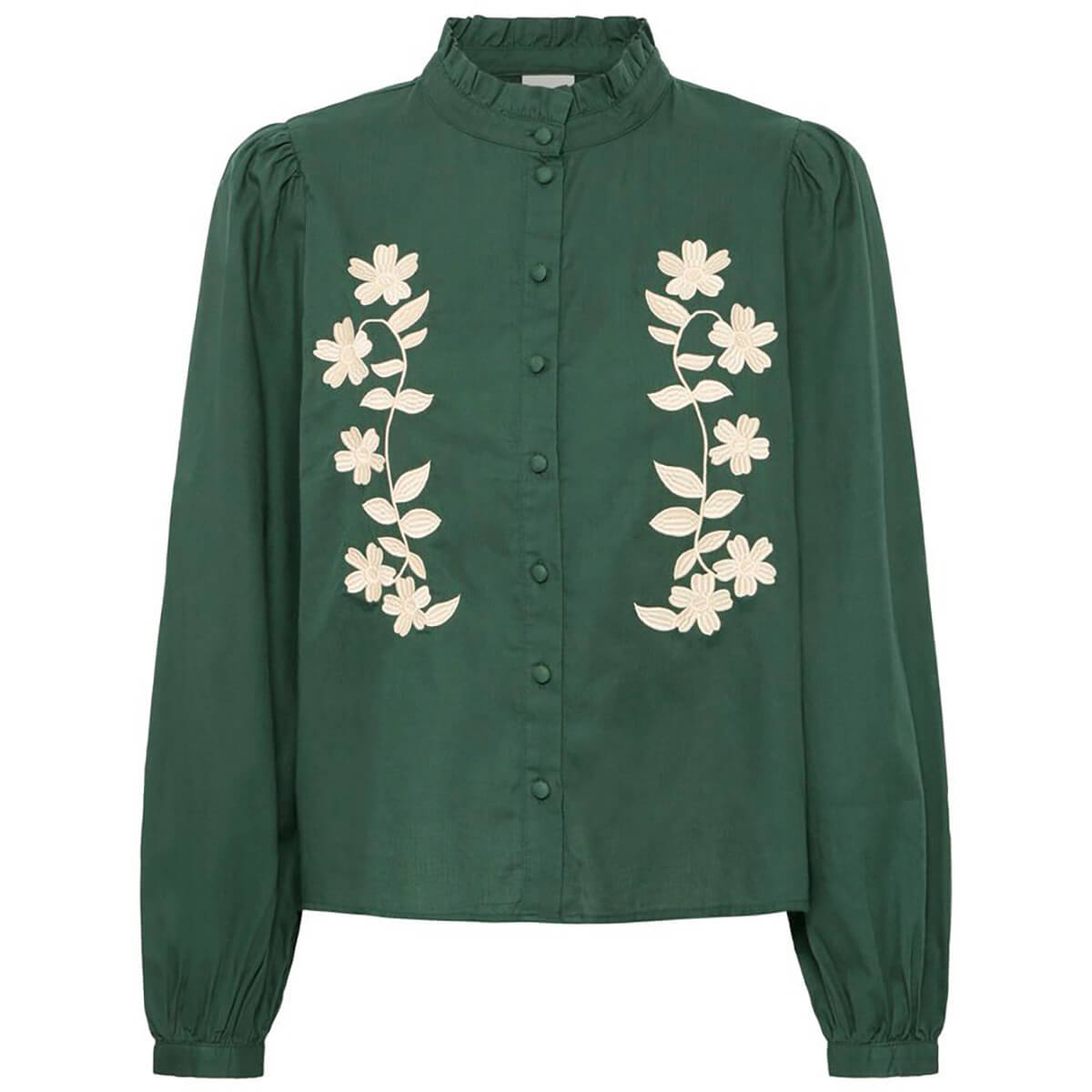 Zarola Shirt in Pineneedle by ICHI – Junior Edition