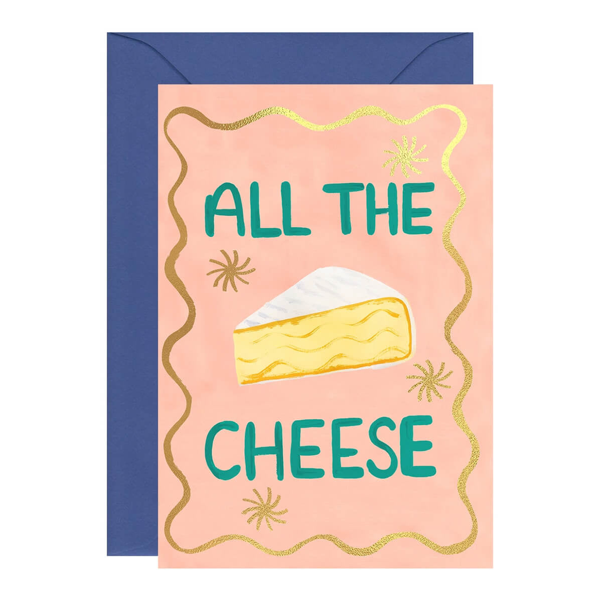 All The Cheese Greetings Card by Ickaprint – Junior Edition