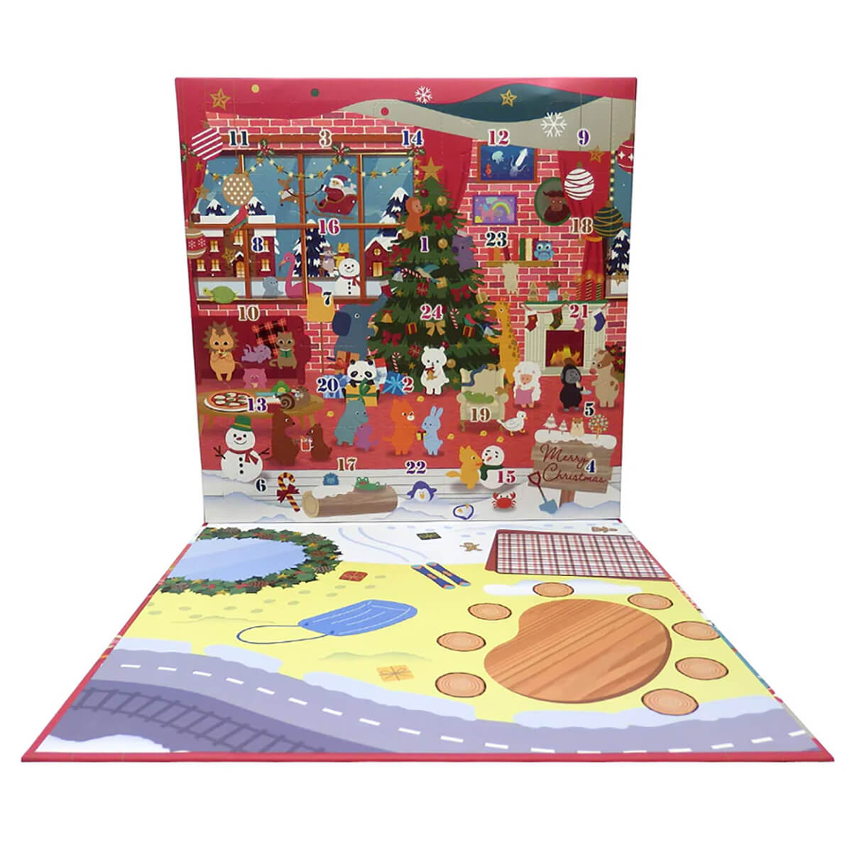 Christmas Advent Calendar 2025 by Iwako Japan – Junior Edition
